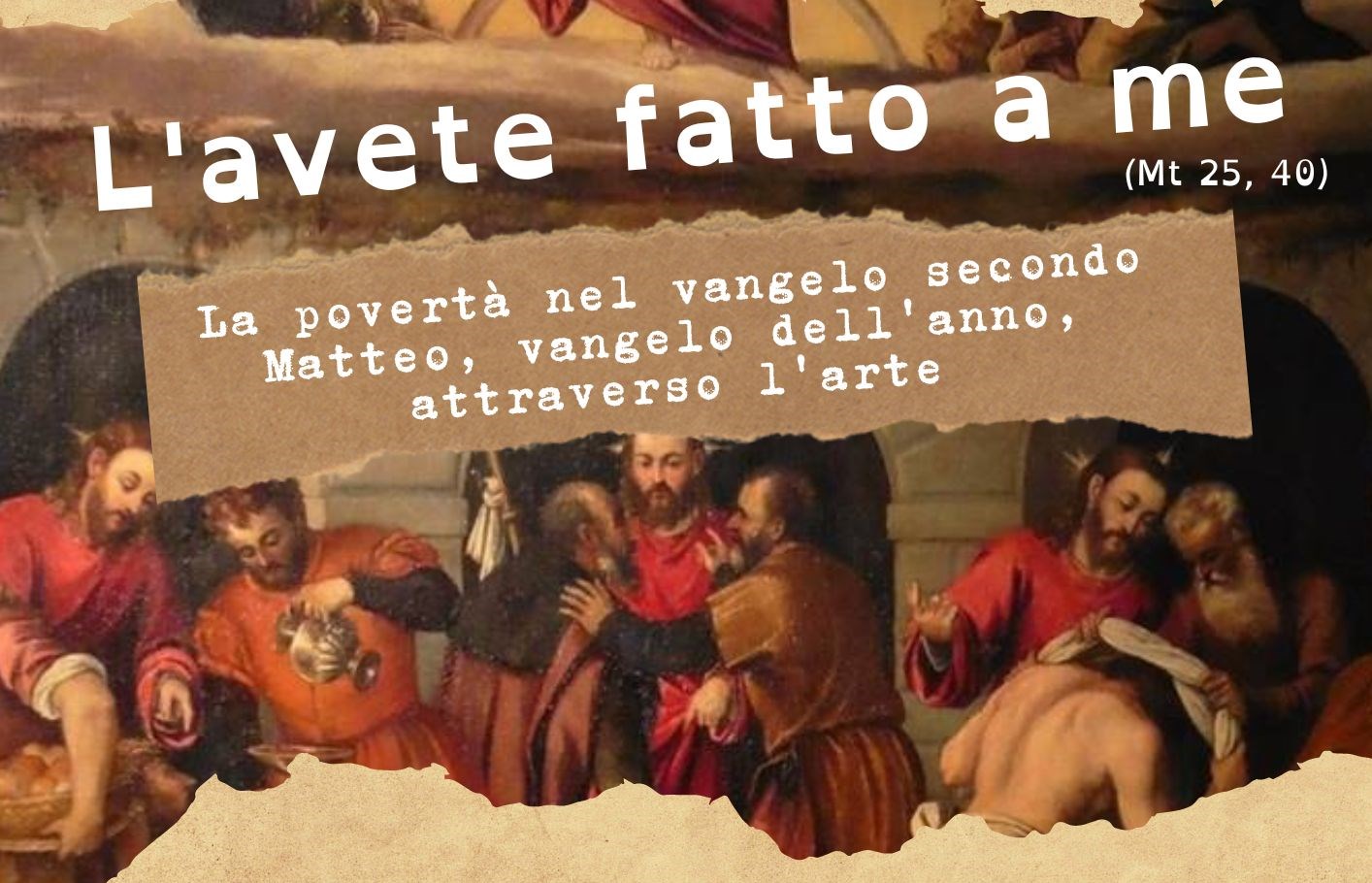Giornata dei poveri, catechesi con l’arte insieme a Caritas e Sab ...