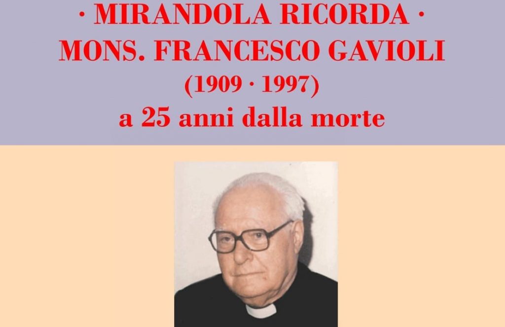 Ricordando monsignor Francesco Gavioli nel 25° della morte - Notizie Di ...