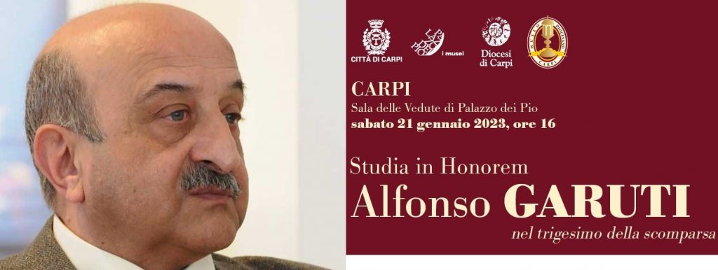 “Studia in honorem”, Alfonso Garuti nel trigesimo della scomparsa ...