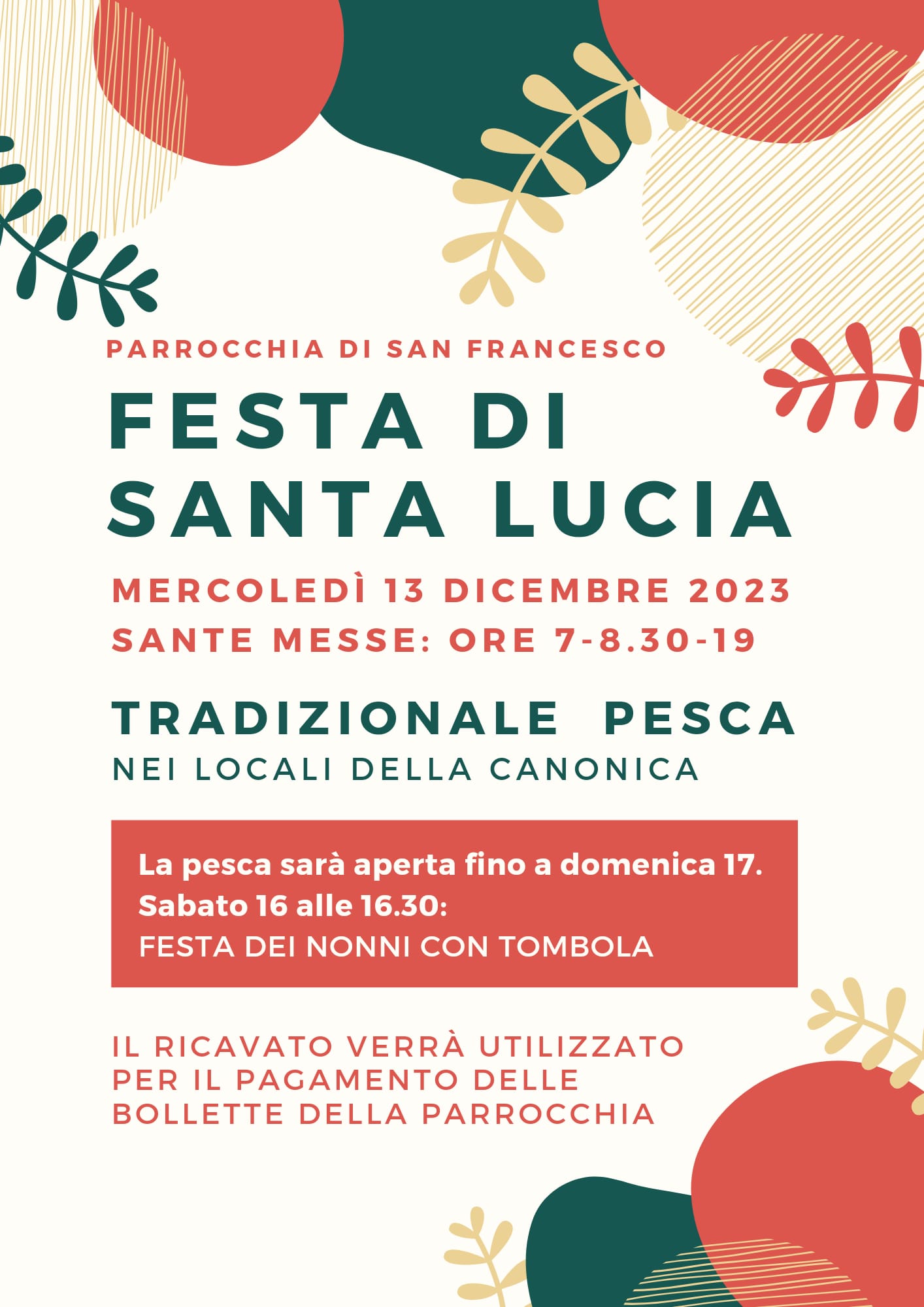 San Francesco a Carpi, si celebra la festa di Santa Lucia - Notizie Di Carpi News